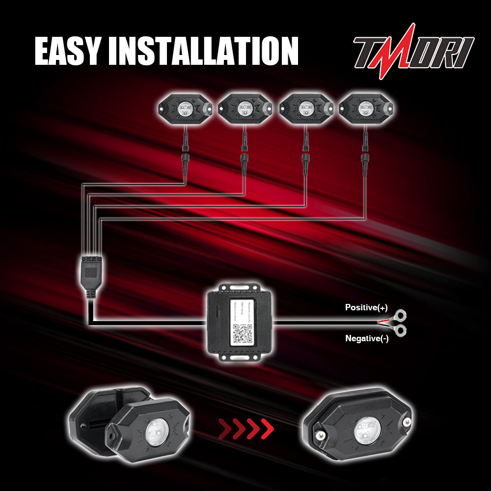 Underbody Rock Light Kits | offroad lock lights | led rock light kit ...